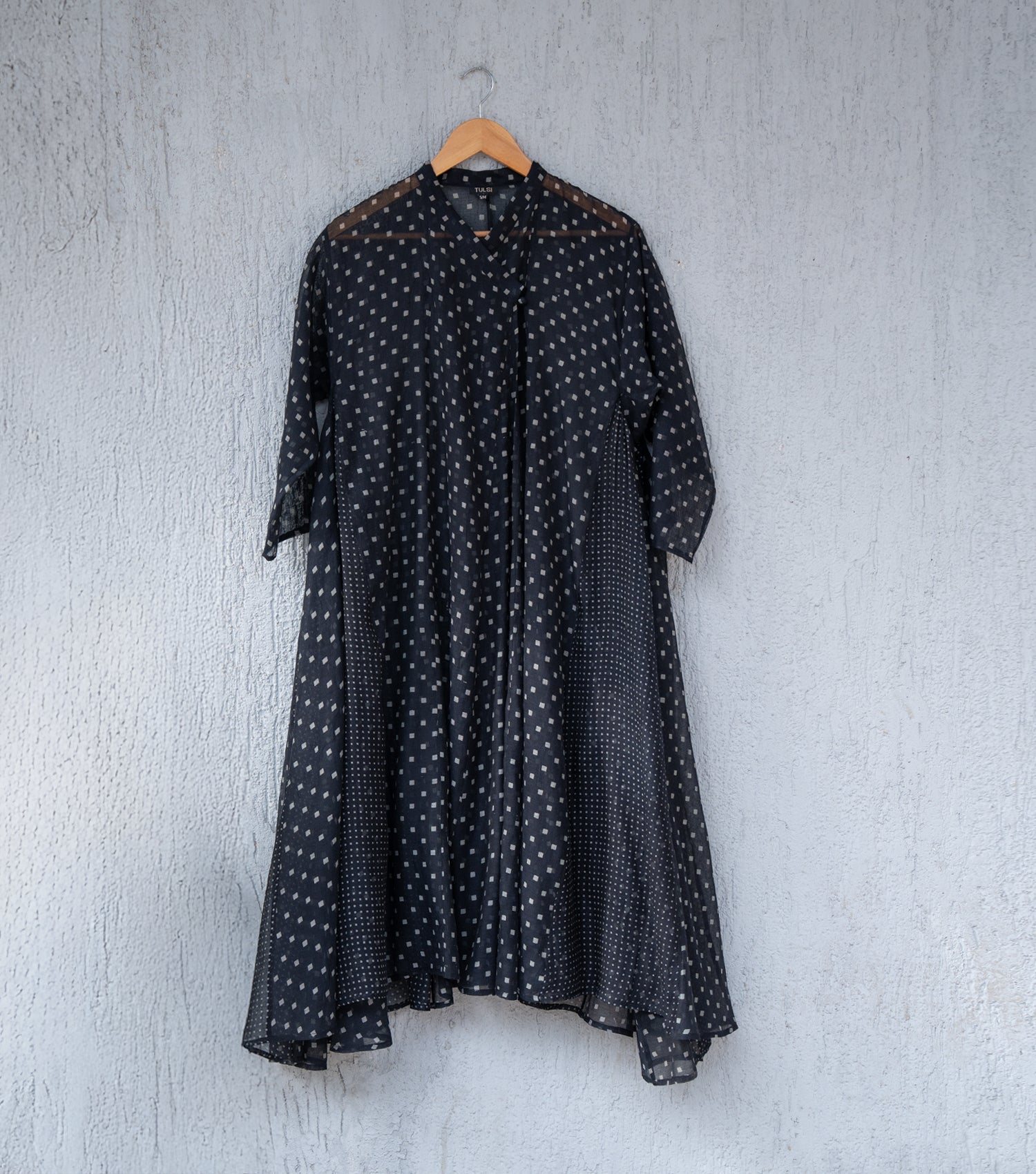 Chakor Print Chanderi Choga Set – Tulsi Online